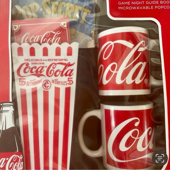 Coca Cola | Games | Coca Cola Vintage Gift Set With Coca Cola Mugs And ...